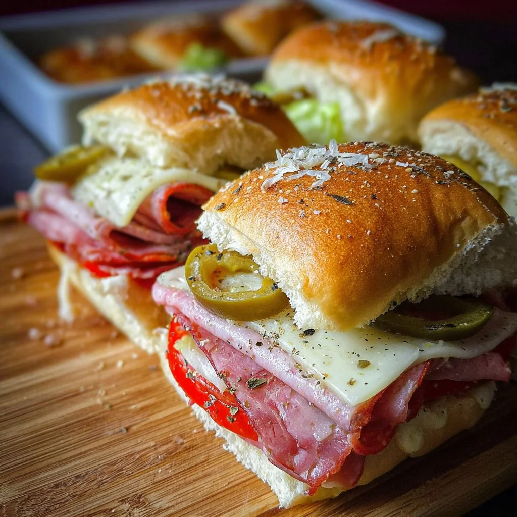 Hot Italian Sub Sliders